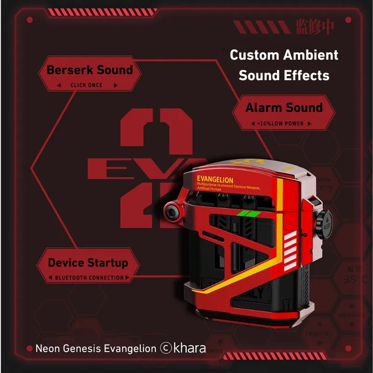 EVA Neon Genesis Evangelion Earbuds | Risenty Store