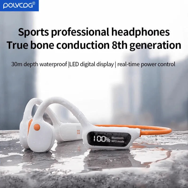 Polvcdg X10 Bone Conduction Headphones | Risenty Store