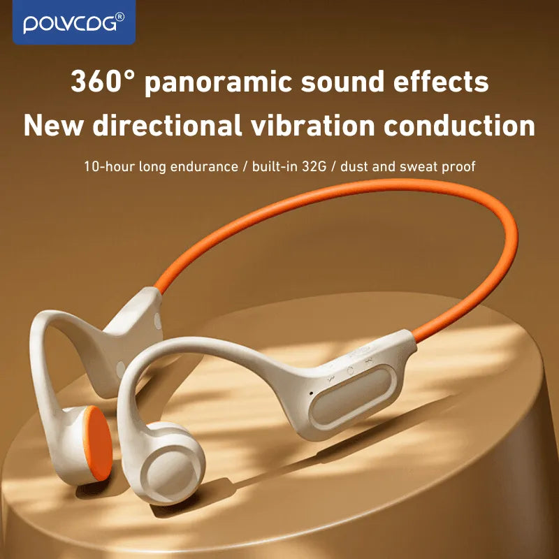 Polvcdg X15 Bone Conduction Headphones | Risenty Store