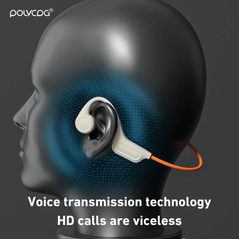 Polvcdg X15 Bone Conduction Headphones | Risenty Store