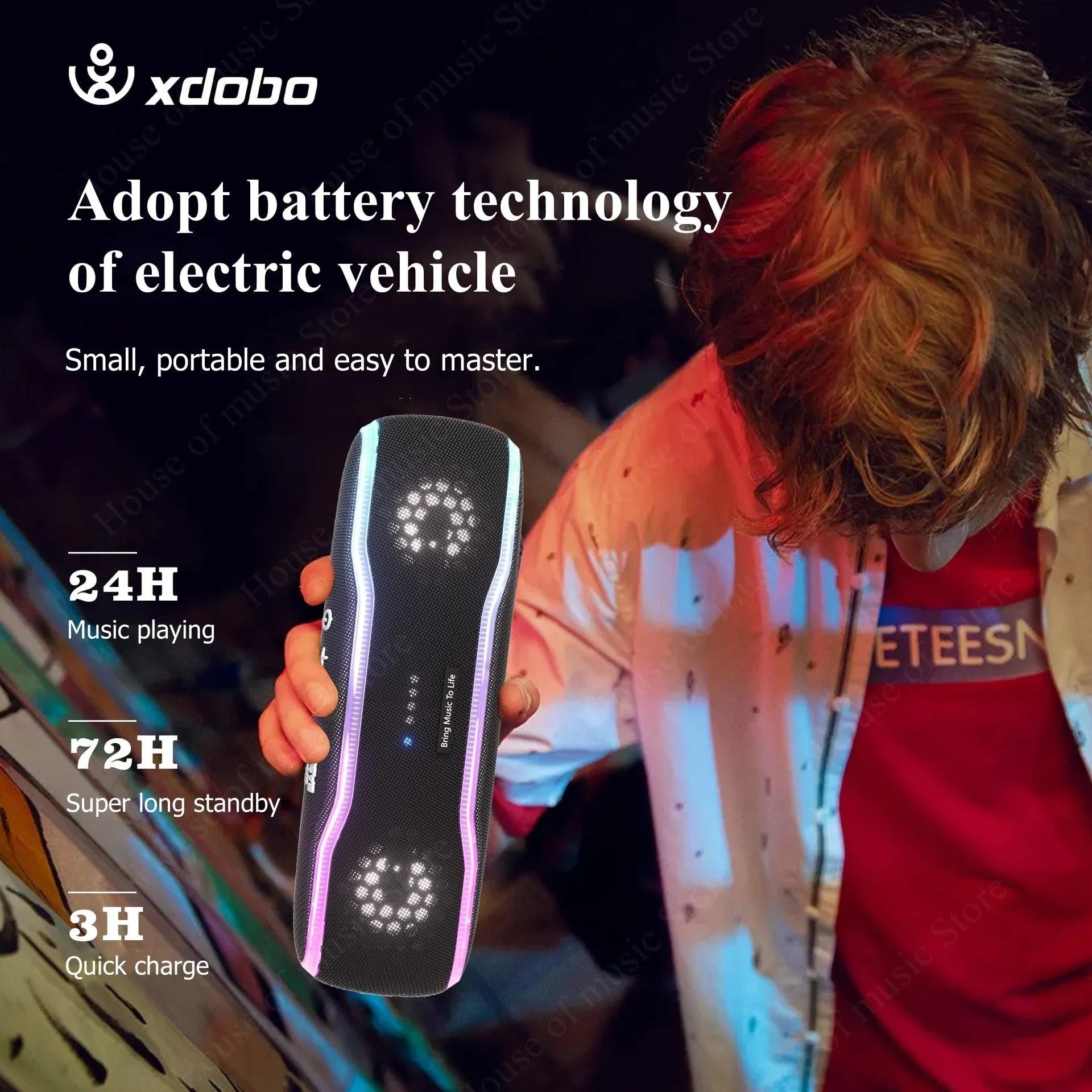 Xdobo BMTL Boss 30W Bluetooth Speaker | Risenty Store